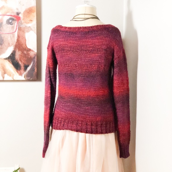 Chaps | Sweaters | Chaps Ombr Stripe Wool Blend Sweater | Poshmark